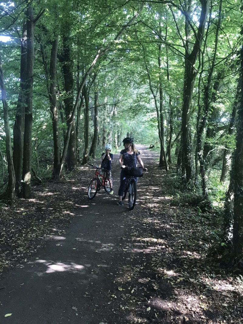 Countrybike bikes to hire along the Cuckoo Trail. East Sussex bike hire.
